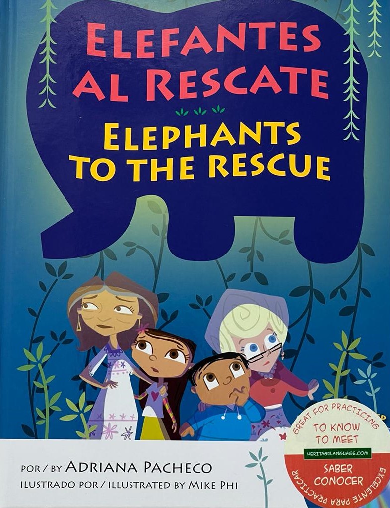Hablemos Escritoras · Ficha de Libro: Elefantes al Rescate · Elephants ...